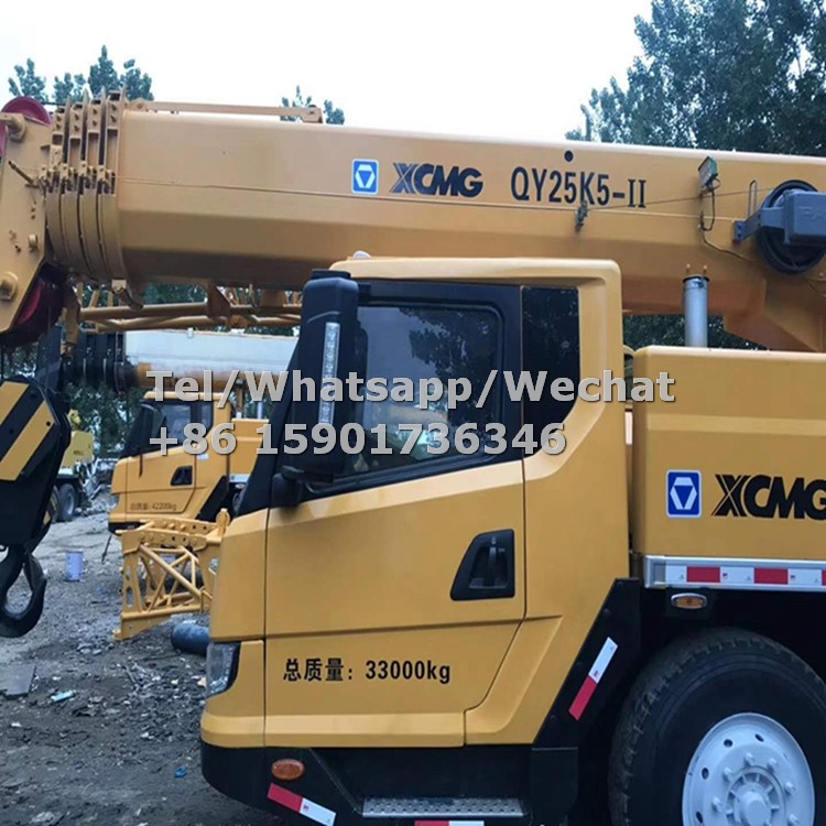 Used XCMG 25 ton Lifting Truck Crane QY25K-II, MACHMALL